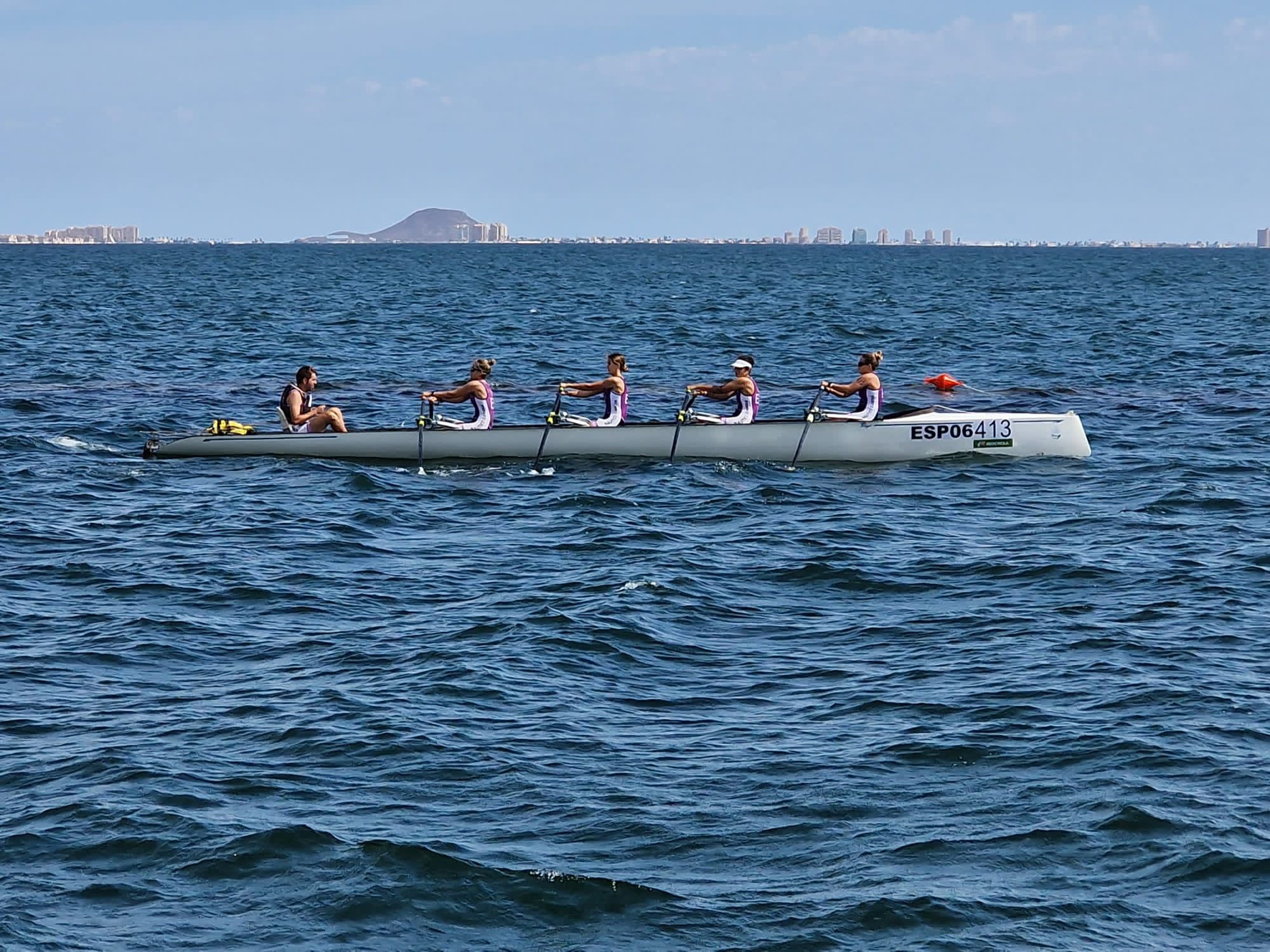 Campeones de España en modalidad de remo de mar - Náutico Gandia